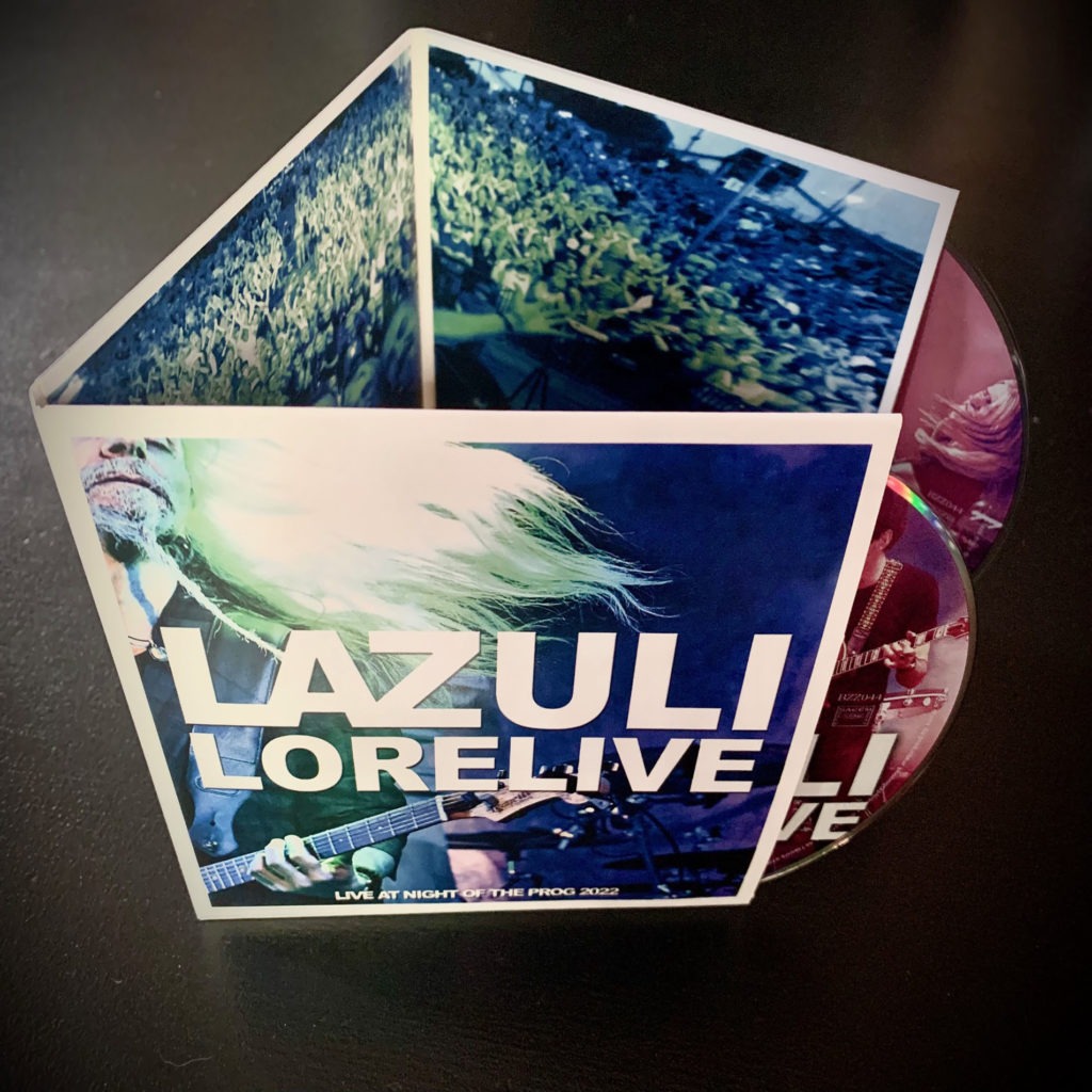 DVD + CD ( 2024) LAZULI LORELIVE live at Night Of The Prog 2022 - LAZULI